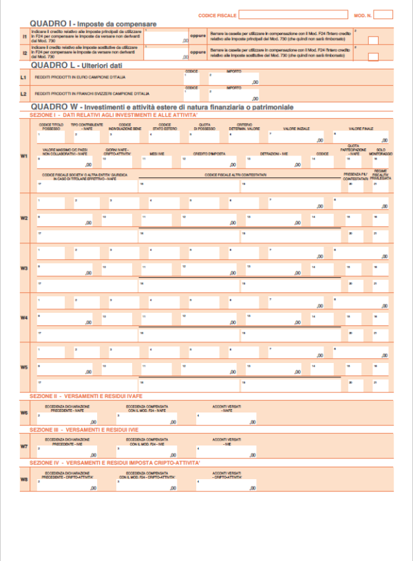 Modello 730/2025: nuovi quadri M e T - CCG Udine